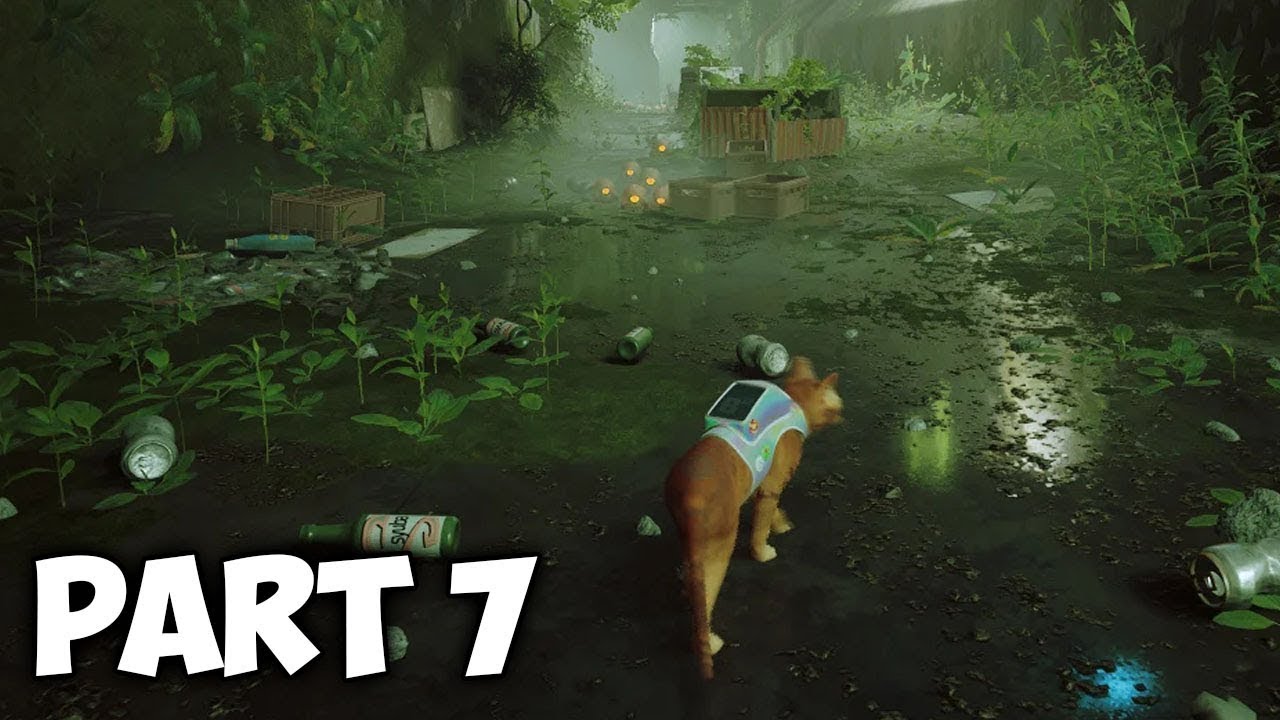 STRAY Walkthrough Gameplay Part 7 | Dead End Escape - YouTube