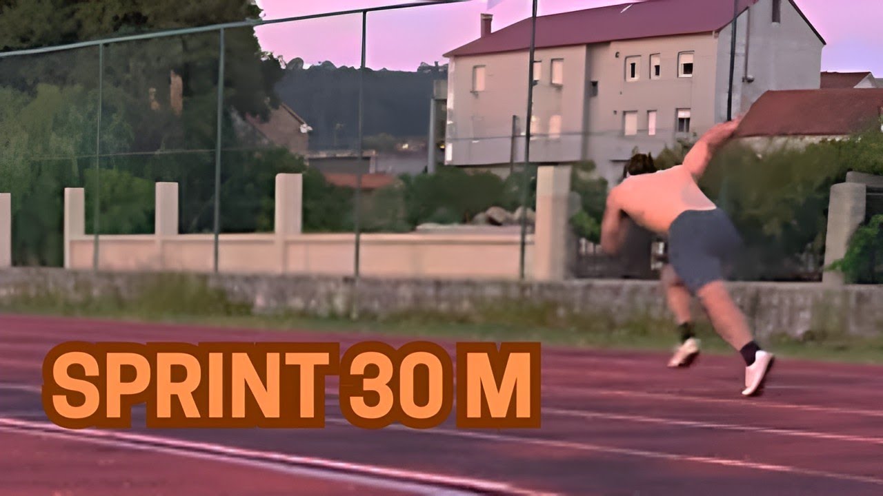 Carrera de sprint de 30 metros 🏃💨 - YouTube