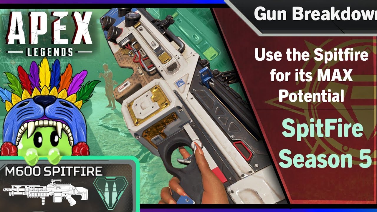 M600 SpitFire In-Depth Gun Breakdown | Apex Legends Season 5 - YouTube