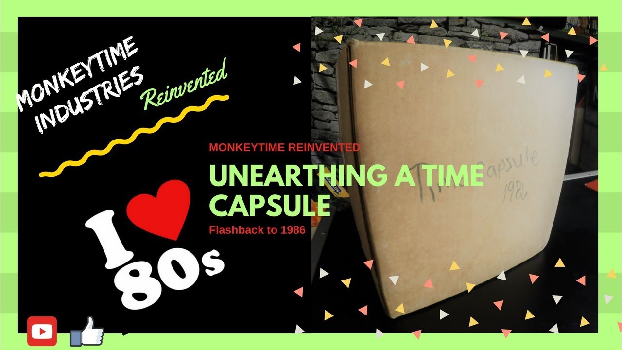 80's flashback Time Capsule unearthed - YouTube