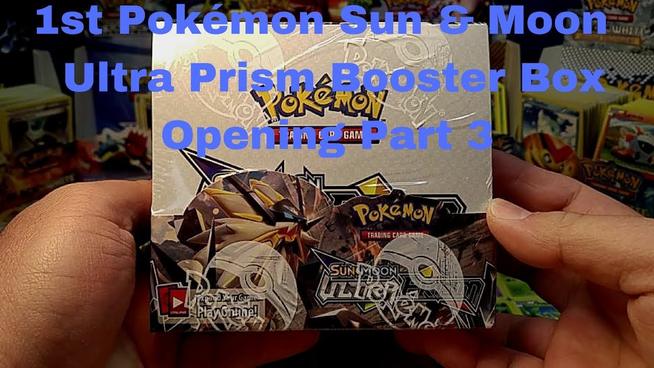 1st Ultra Prism Booster Box opening Part 3 - YouTube