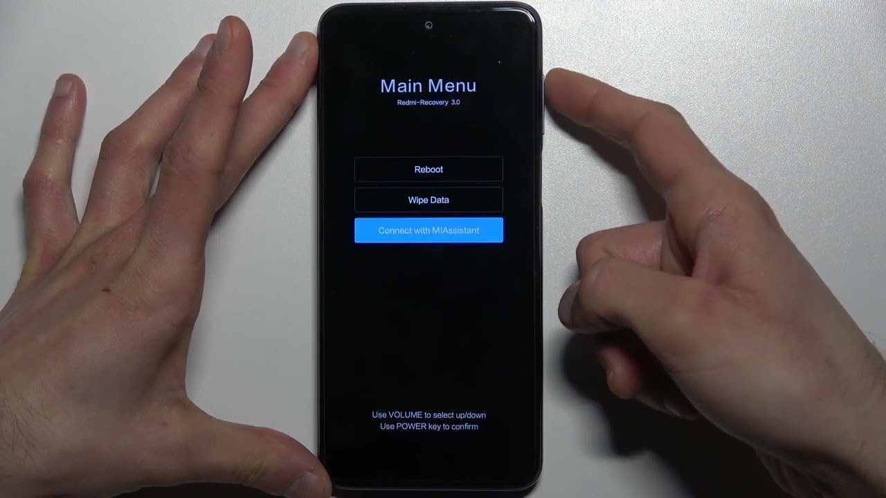 Cómo restablecer de fábrica desde el modo recovery XIAOMI REDMI NOTE 9 ...
