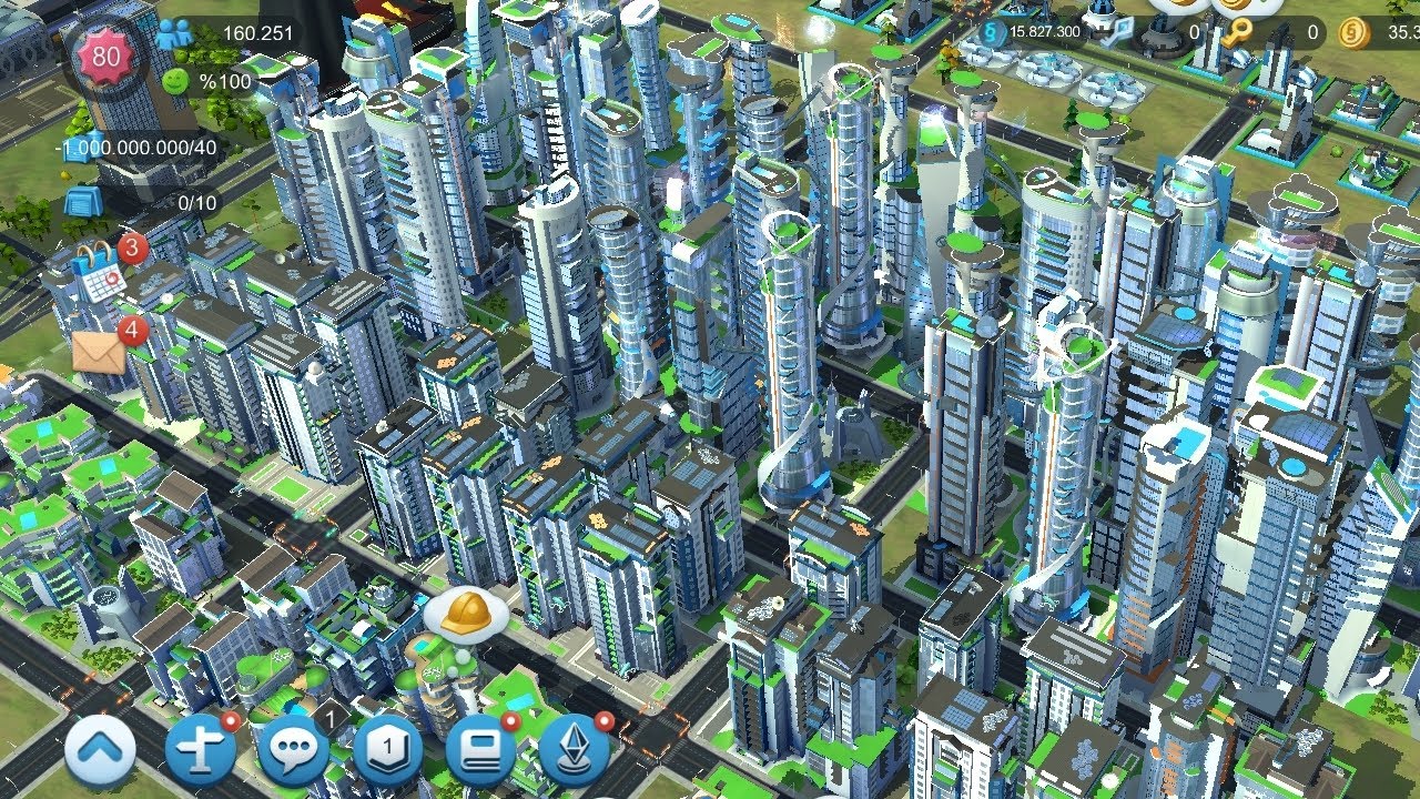 Simcity Buildit hack game, Omega building construction on real server ...