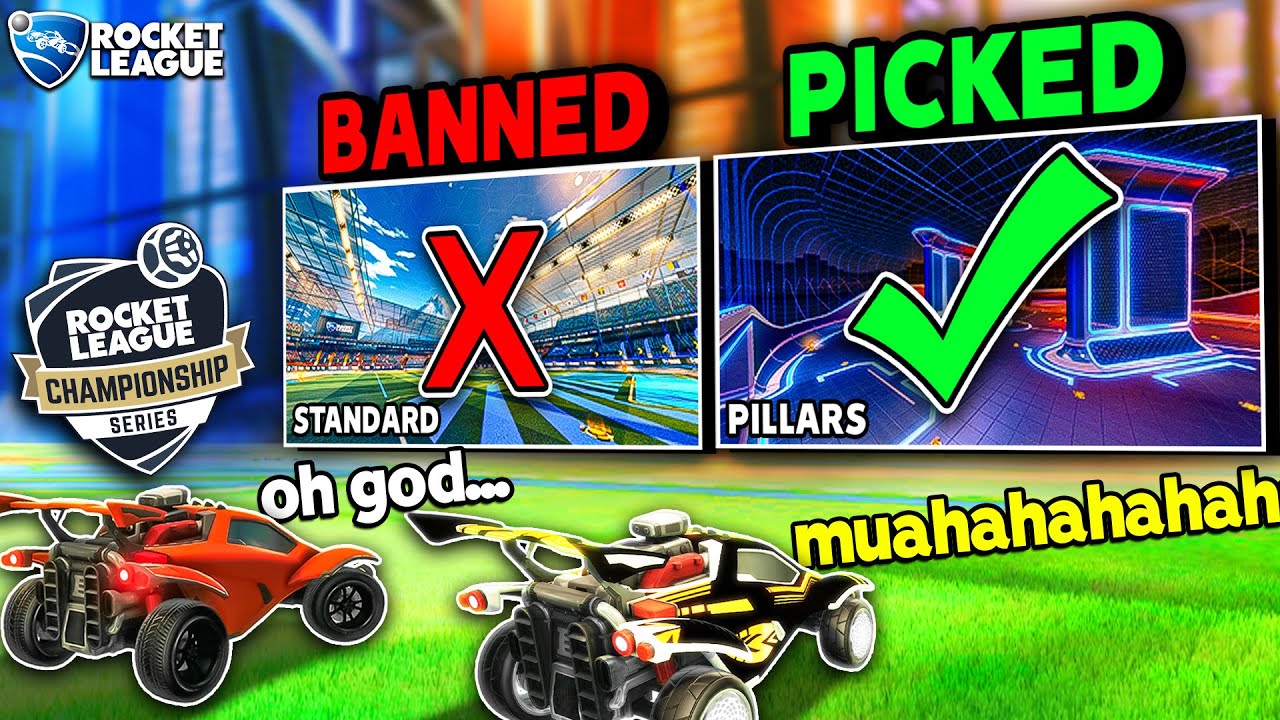 What if RLCS had MAP BANS? I put it to the test... - YouTube