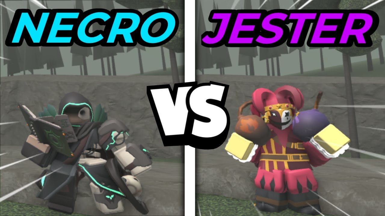 Necromancer vs Jester TDS | Roblox - YouTube