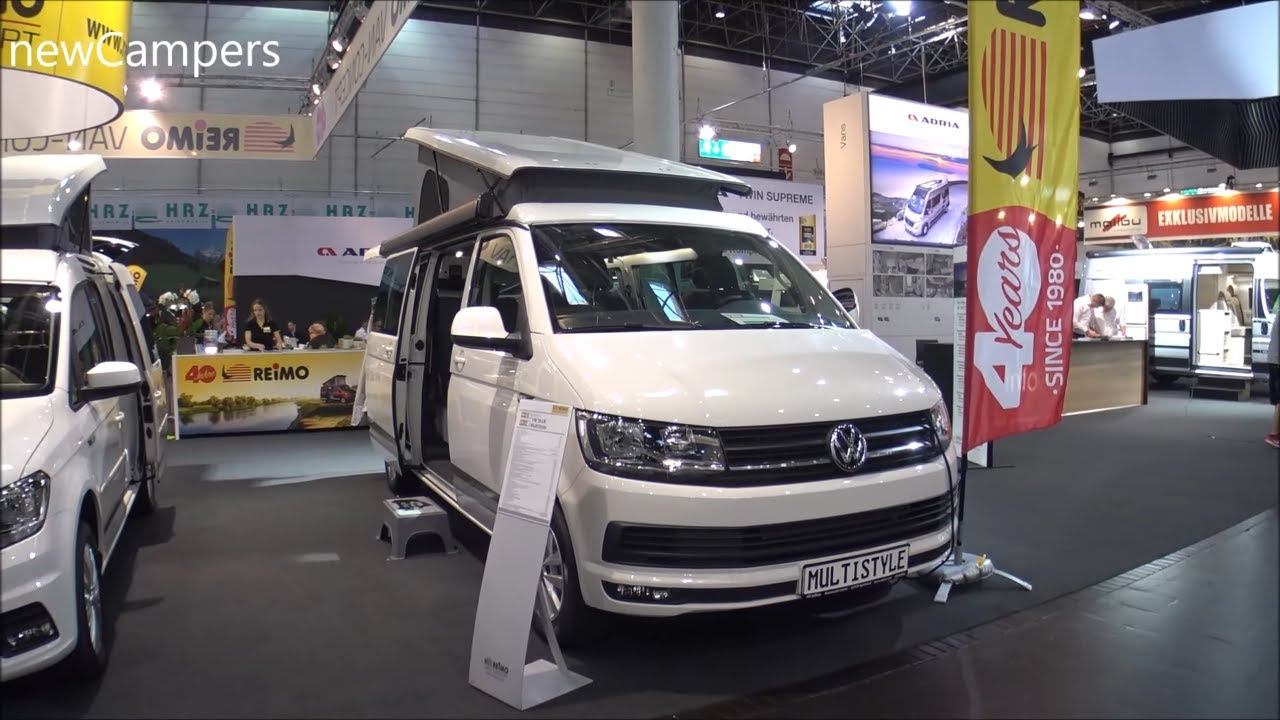 The 2020 REIMO MultiStyle VW campervan - YouTube