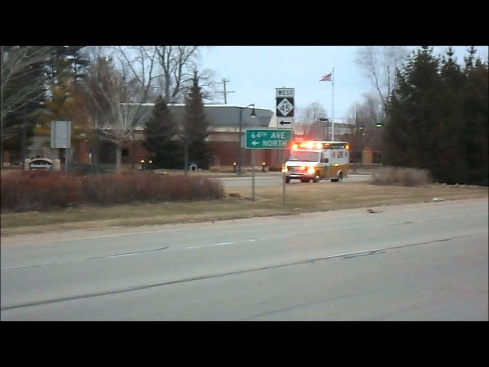 Allendale Fire Rescue POV's and Life Ambulance responding - YouTube