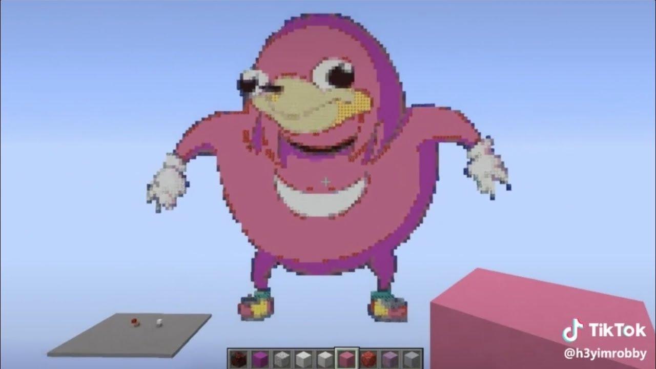 TIK TOK MINECRAFT PIXEL ART COMPILATION - YouTube