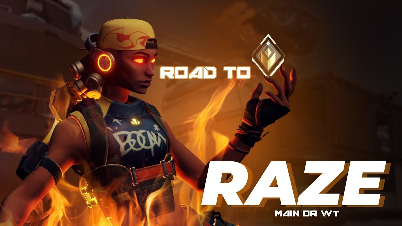 Raze Main Be ..? 🗡🔫 // Road TO 1000 ..🗡 #VALORANTLIVE 🔴 - YouTube