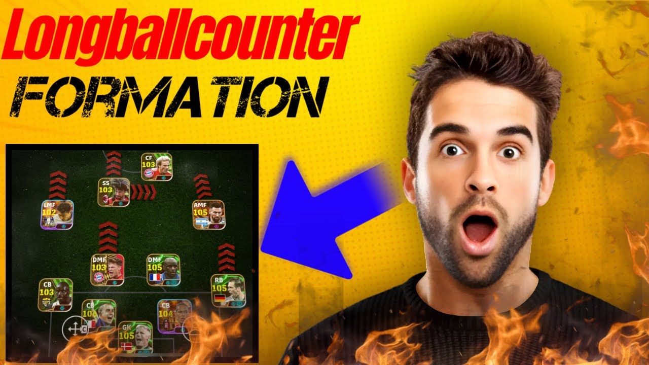 The Best Long Ball Counter Formation will make you destroy your ...
