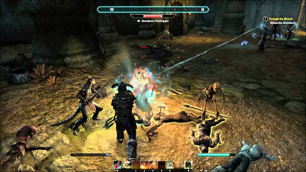 Elder Scrolls Online The Rift Gameplay - YouTube