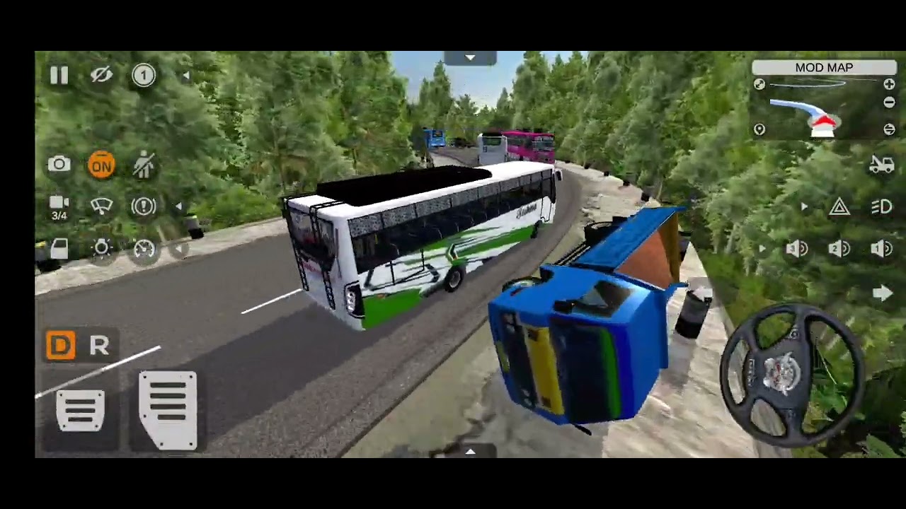 RESHMATRAVELS LIVERY FOR SHAKTI COACH V1 BUS MOD - YouTube