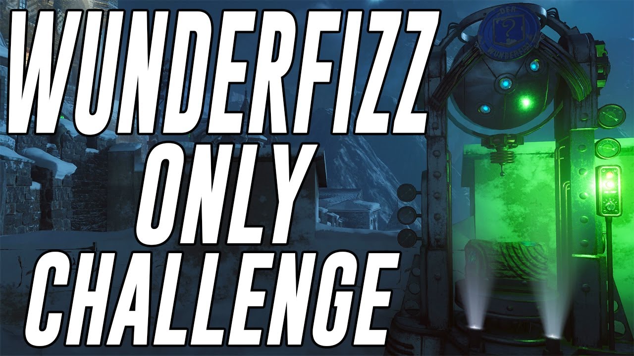 WunderFizz Only Challenge:BO3 Zombies - YouTube