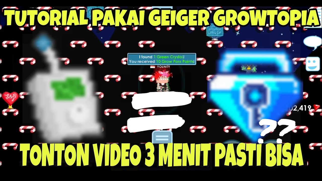 CARA PAKAI GEIGER COUNTER-GROWTOPIA INDONESIA - YouTube
