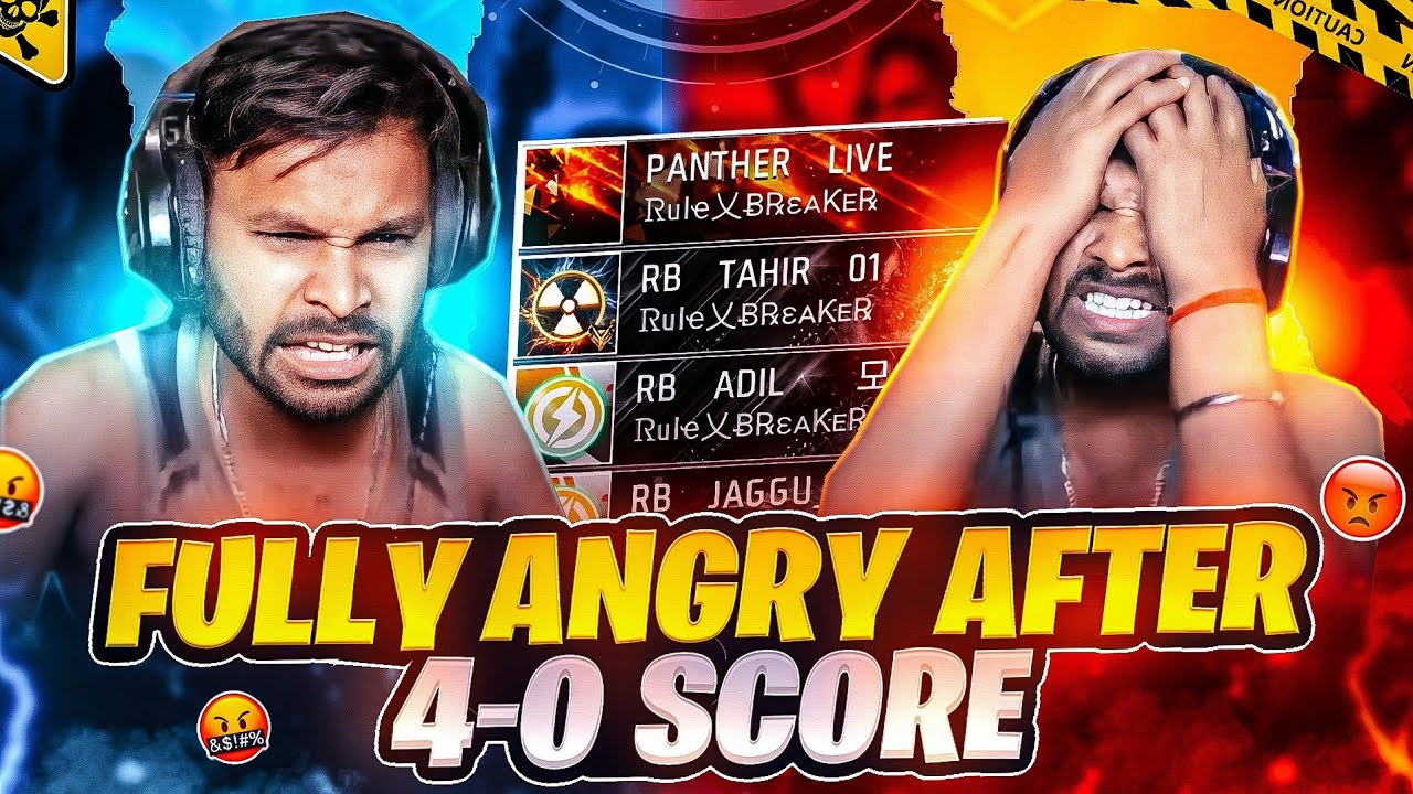 PANTHER LIVE FULL ANGRY 🤬 MODE AFTER 4-0 SCORE 🤣 - FREE FIRE INDIA 🇮🇳 ...
