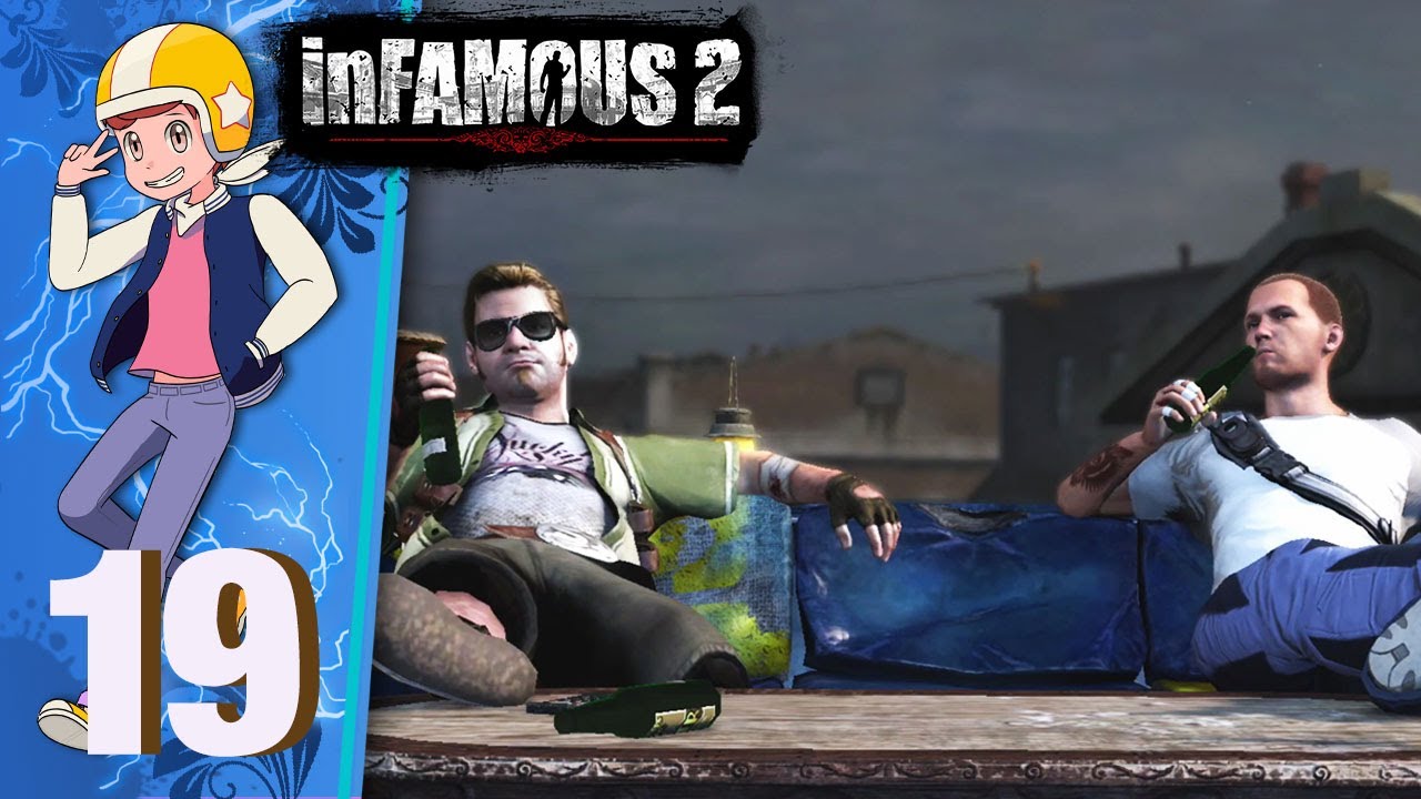 Just Bros Being Bros - Let's Play inFamous 2 - Part 19 - YouTube