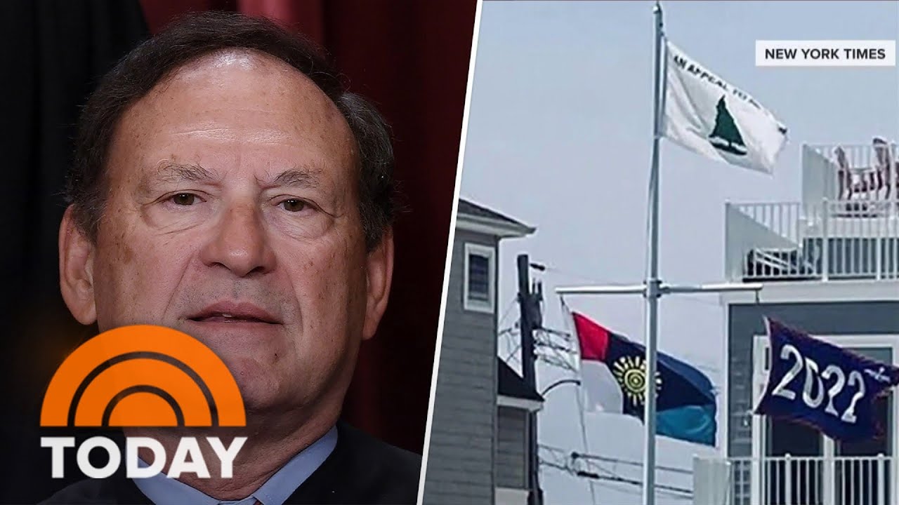 Justice Alito under fire for ‘Appeal to Heaven’ flag flown at home ...