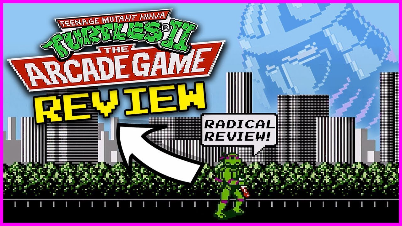 Kicking Shell in 8 Bits | TMNT II: The Arcade Game Review - YouTube