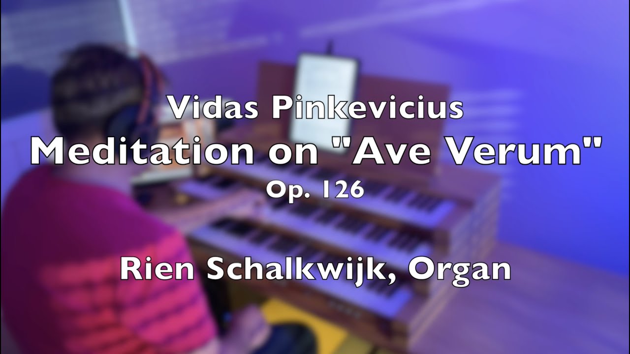 Meditation on Ave Verum, Op. 126 | Vidas Pinkevicius | By Rien - YouTube