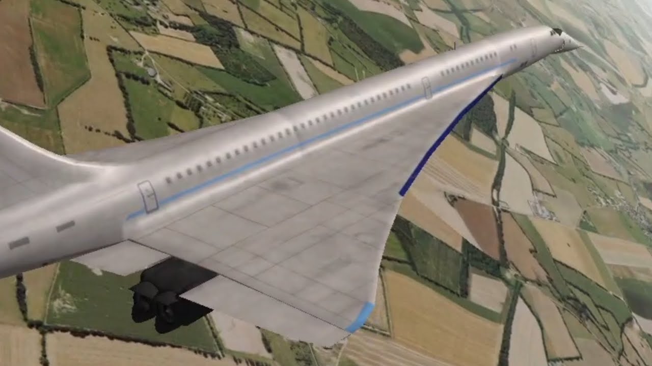 Attempting to Land a Concorde in Three Passes and Failing to Do so Due ...