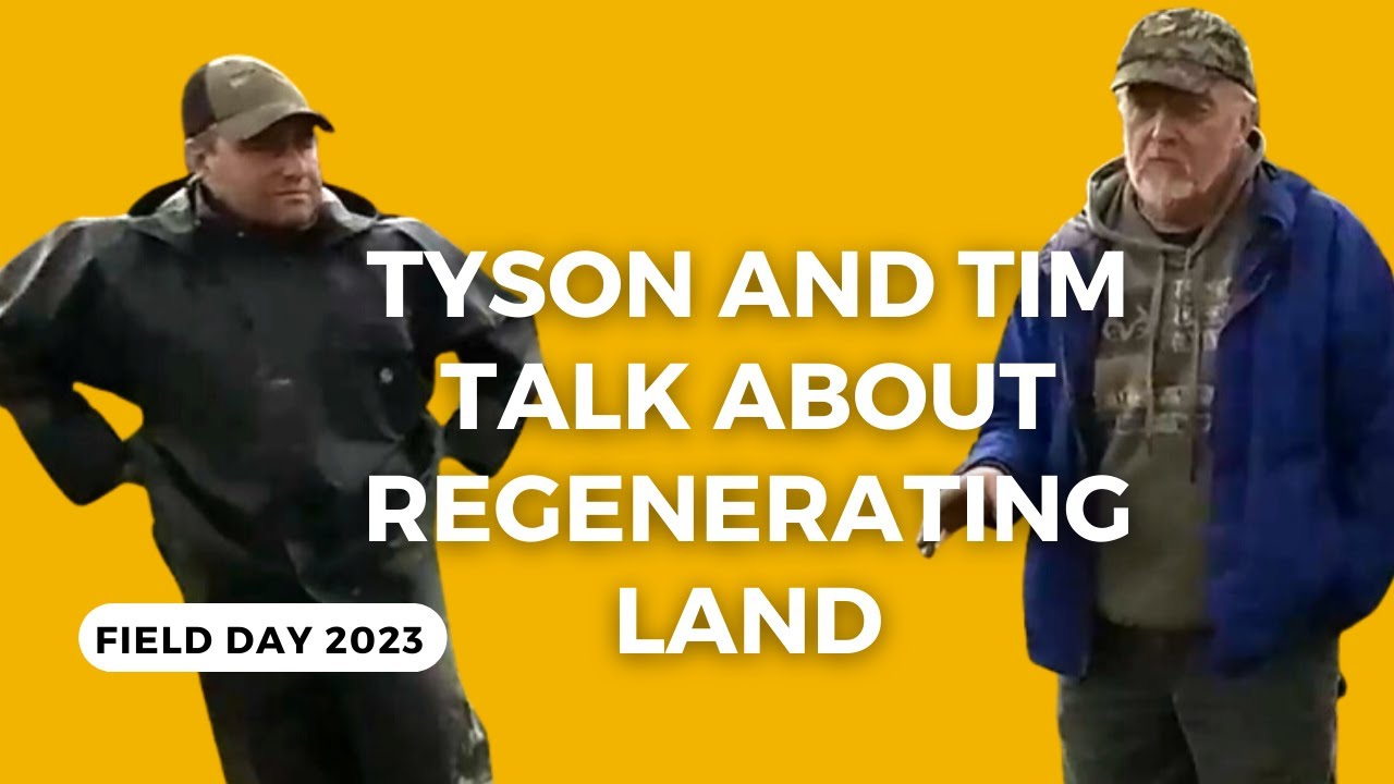 NRCS Soil Scientist Tyson Myers and Retired Grazing Specialist Tim ...