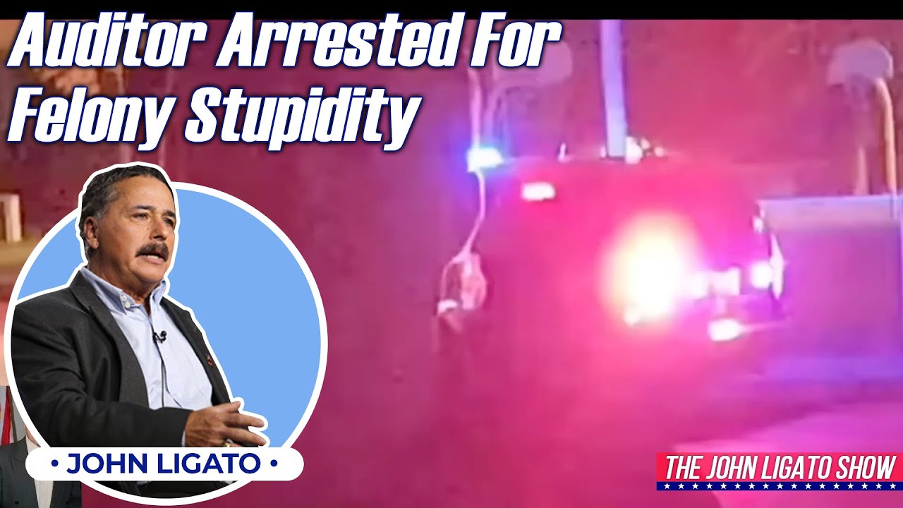Auditor Arrested For Felony Stupidity - YouTube
