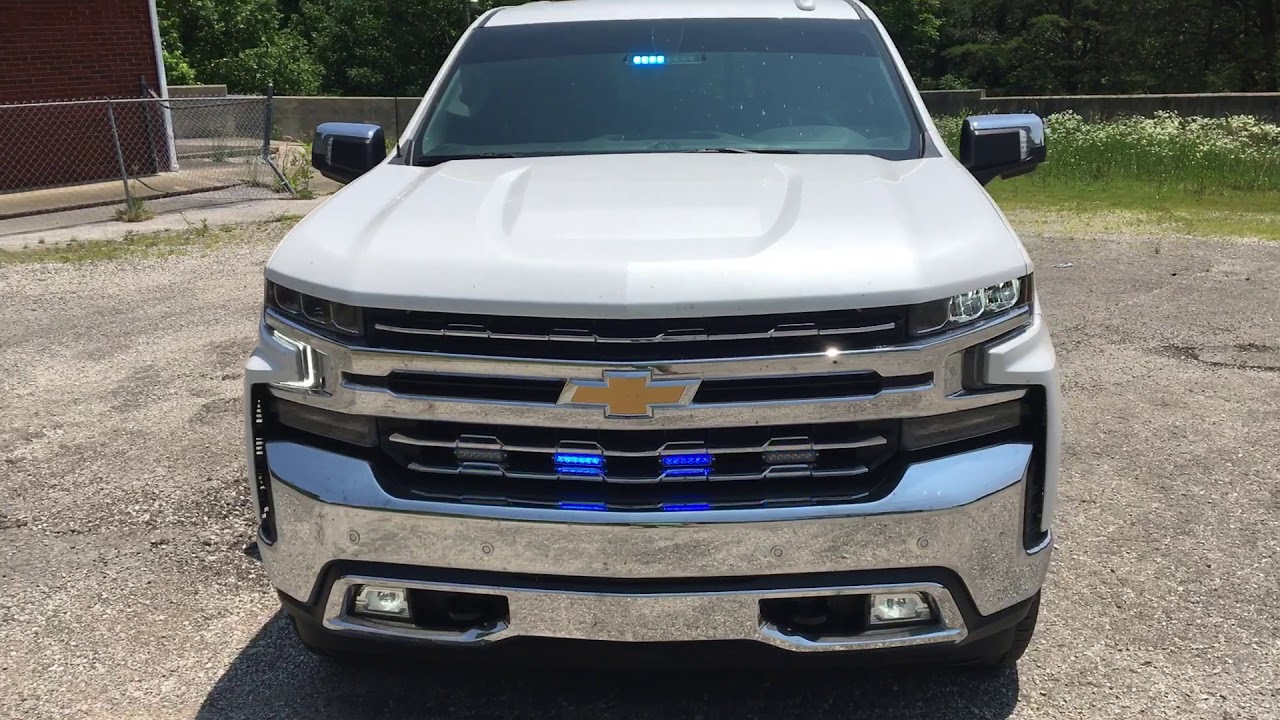 2019 Silverado police vehicle - YouTube