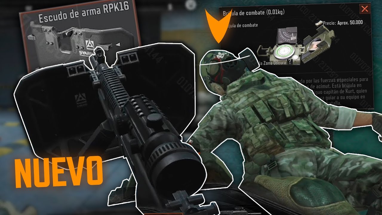 Escudo NUEVO RPK + Jefe TV Station Kurt - Arena Breakout - YouTube