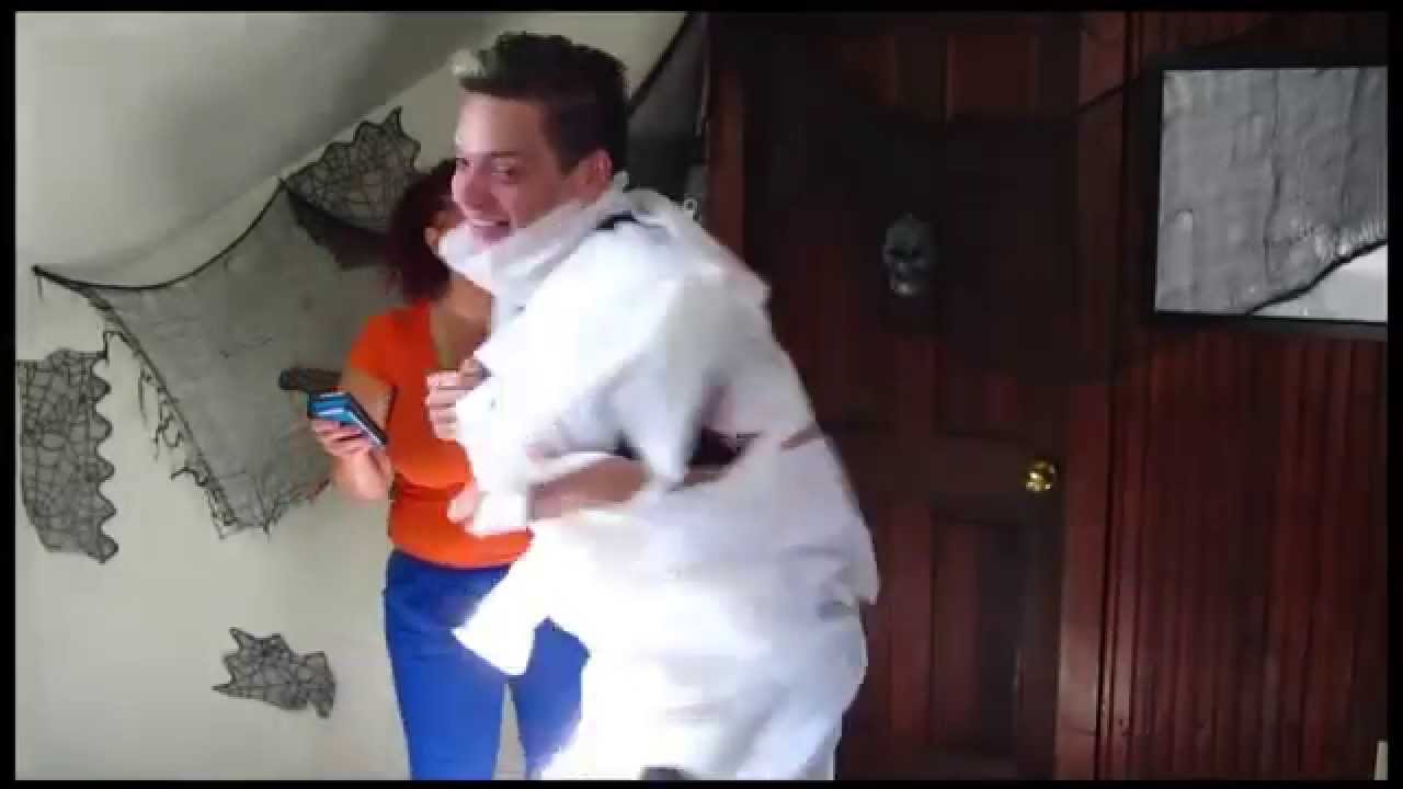 The Mummy Wrap Challenge! - YouTube