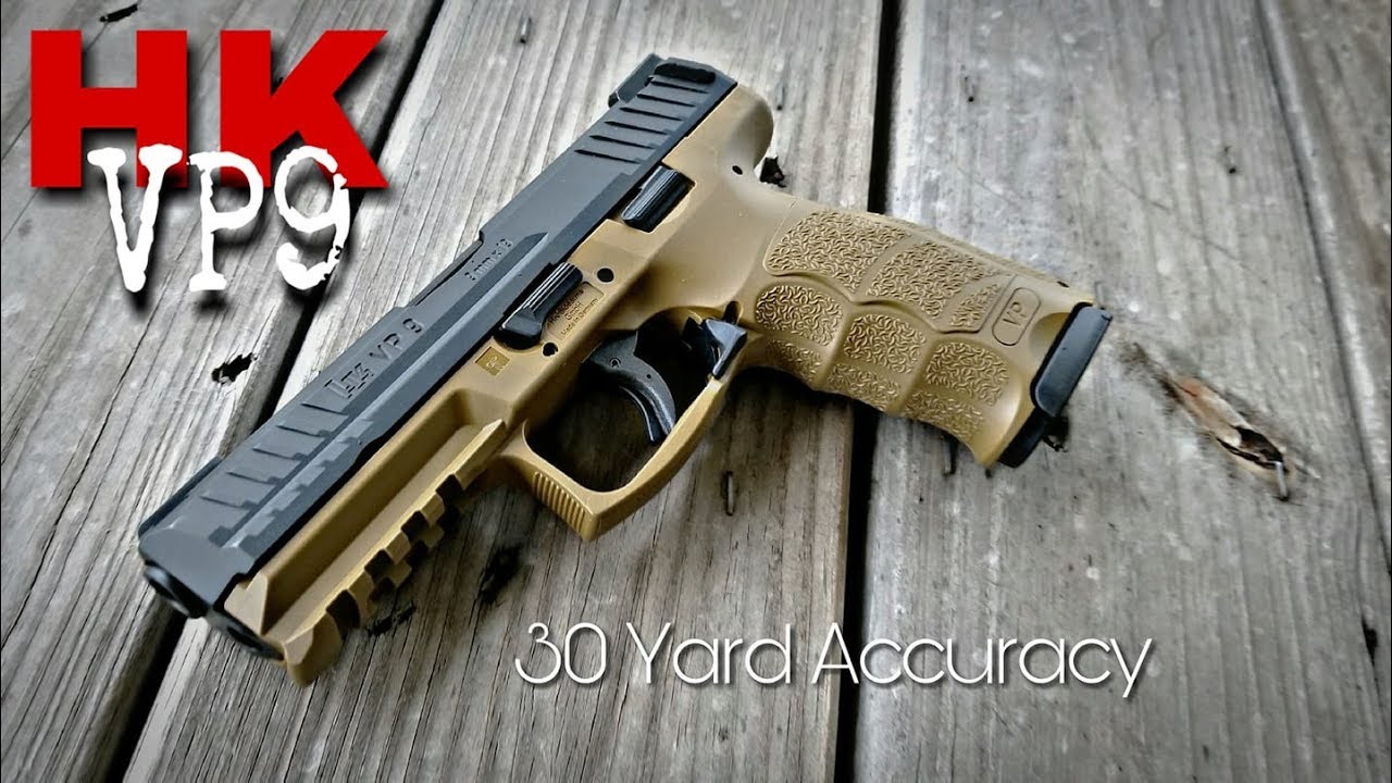 Hk - VP9 30 Yard group. - YouTube