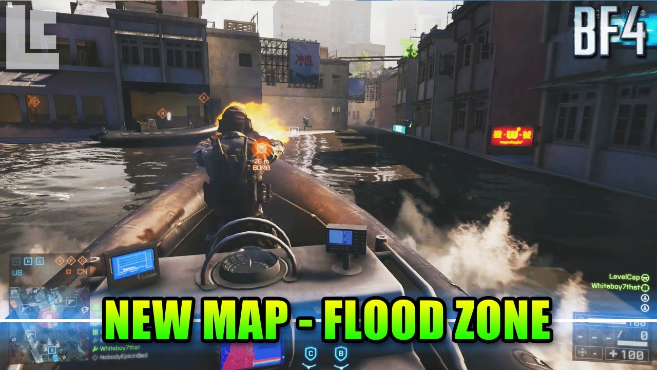 New Map: Flood Zone Exclusive Footage! Naval Urban Combat (Battlefield ...