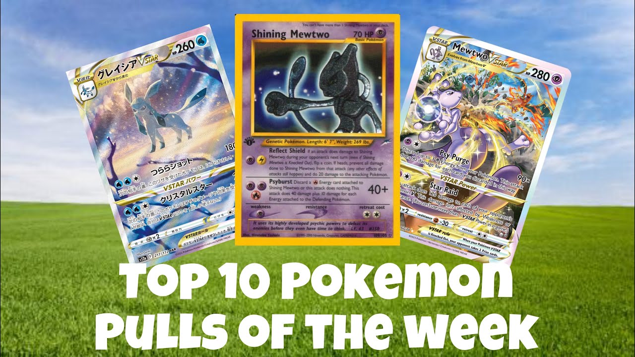 Top 10 Pokemon Pulls of the week - YouTube