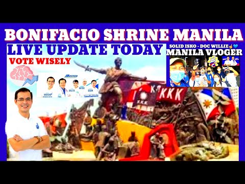 KKK BONIFACIO SHRINE LIVE UPDATE | MEET UP W/ MANILA VLOGER - YouTube