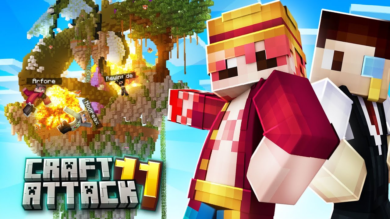 Wir SPRENGEN den SPAWN von CRAFT ATTACK 11 - YouTube