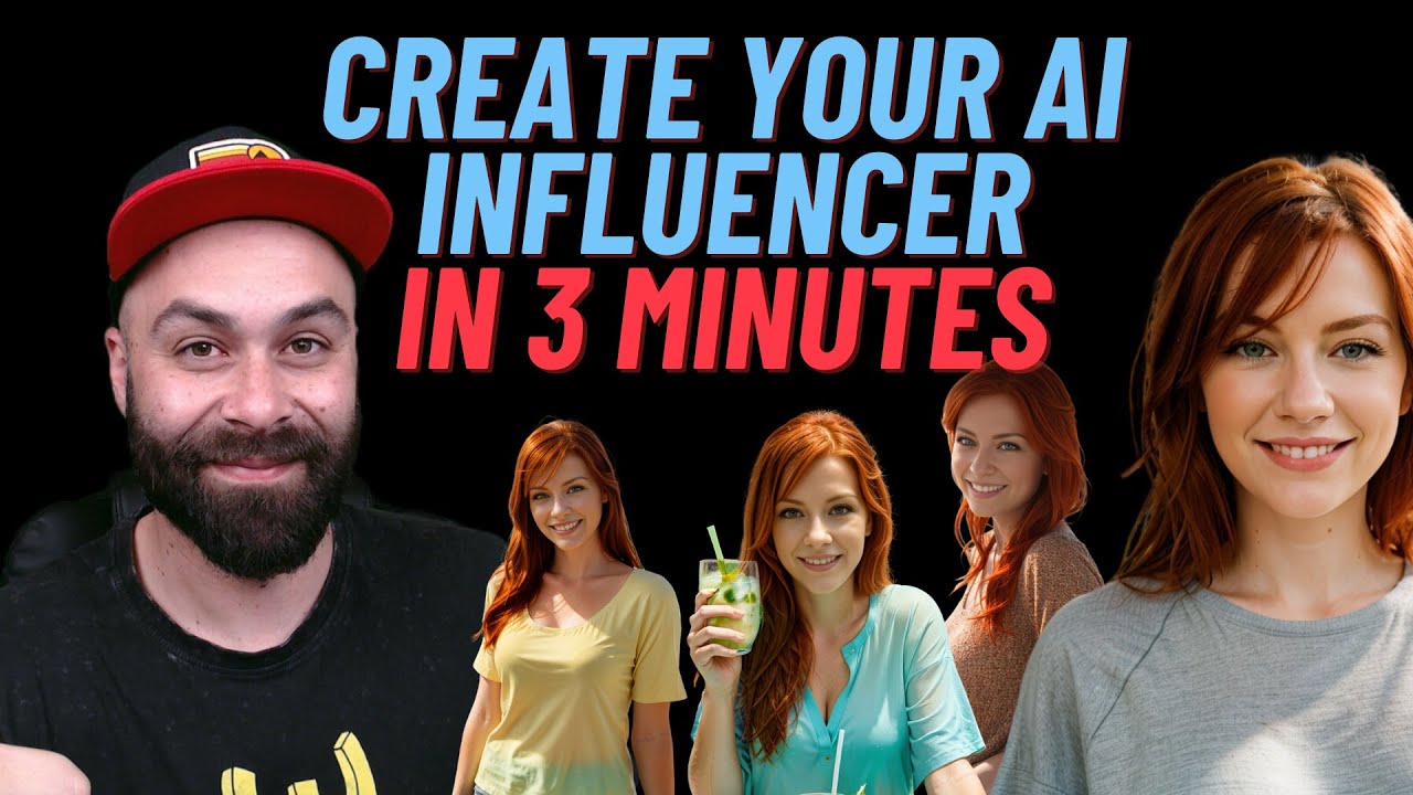Create an AI Influencer in 3 minutes - YouTube
