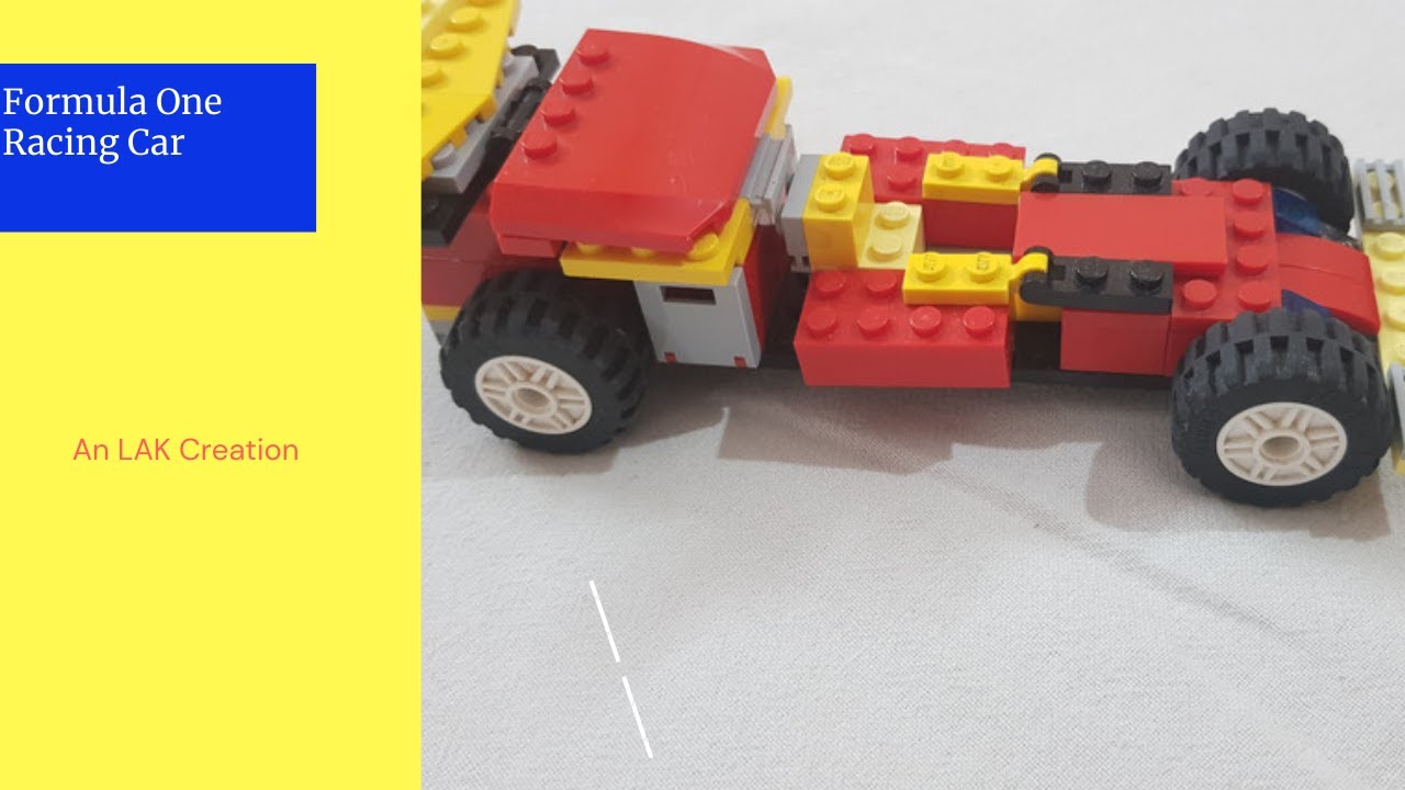 Formula one racing car using Lego | F 1 Racing Car|| Lego ideas - YouTube