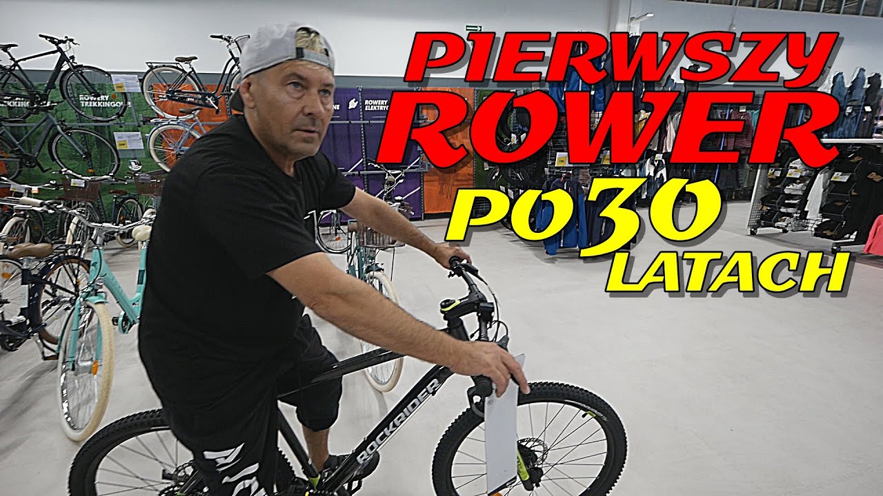 KUPIŁ ROWER PIERWSZY PO 30 LATACH !!! - YouTube
