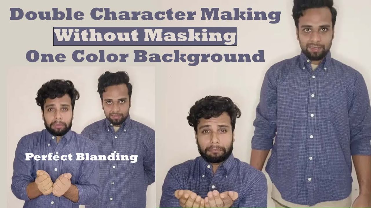 Double Character Editing in Premiere Pro Bangla - YouTube