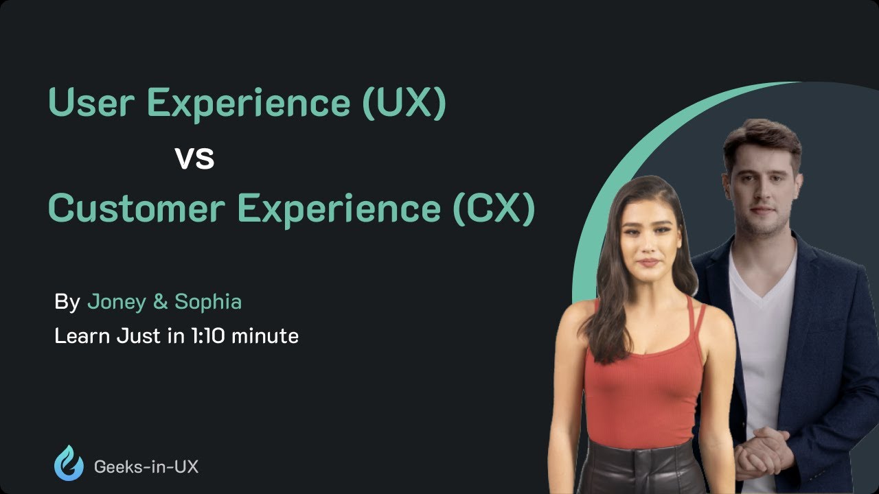 User Experience vs Customer Experience (UX vs CX) - YouTube