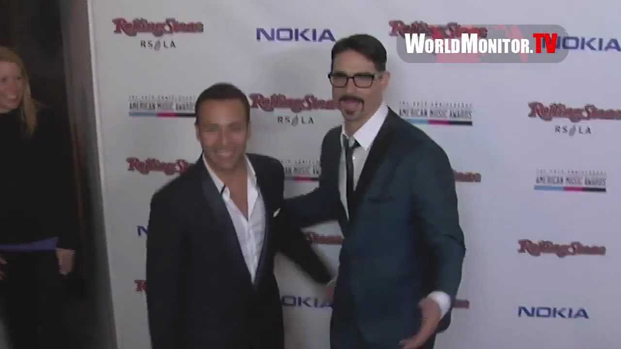 The Backstreet Boys arrive at Rolling Stone AMAs 2012 after party - YouTube
