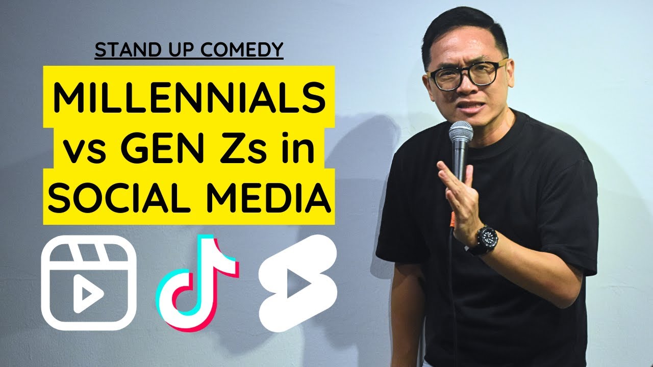 Millennials vs Gen Zs in Social Media l Brian Tan l Stand-up Comedy - YouTube