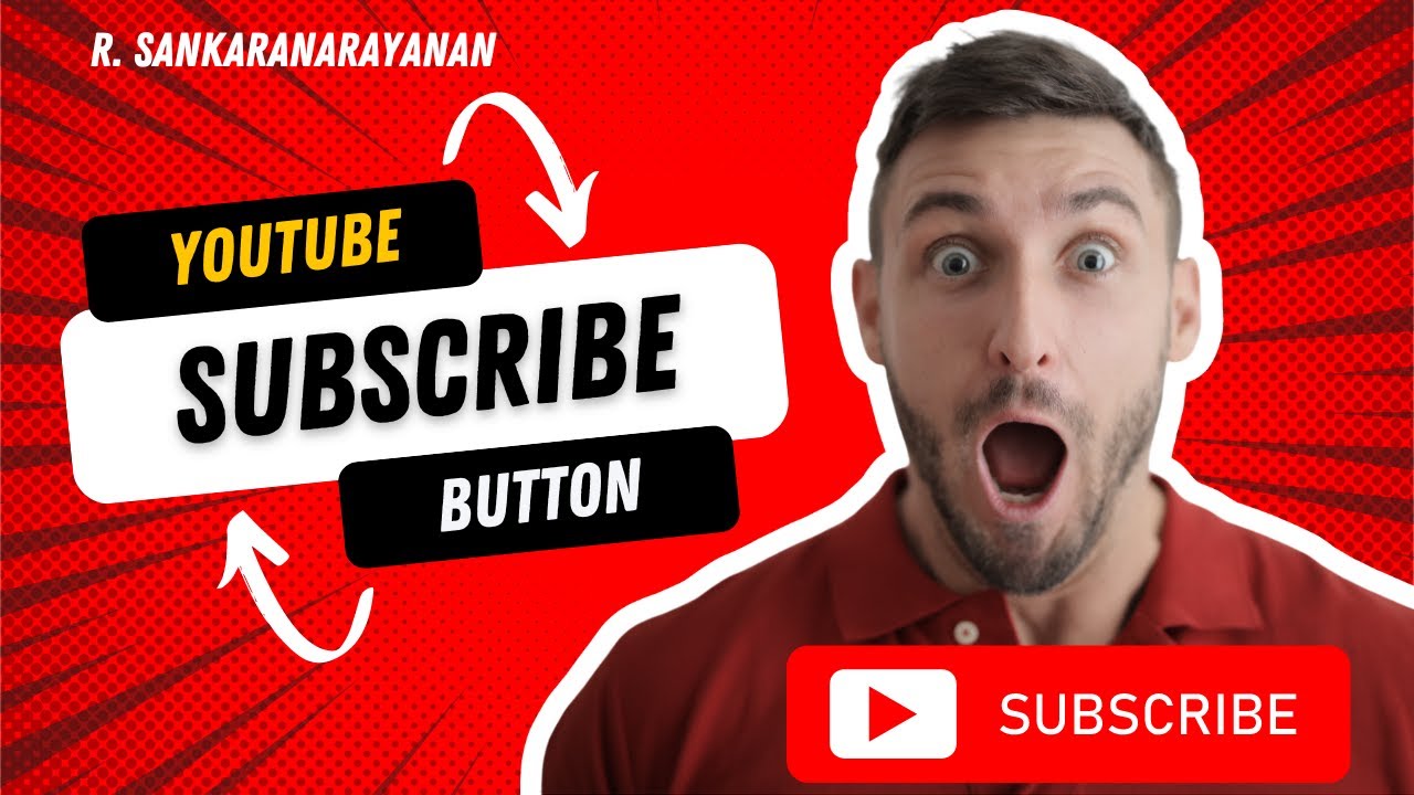 YouTube Channel |Subscribe Button| Blue scree| Videos| Sankaranarayanan ...