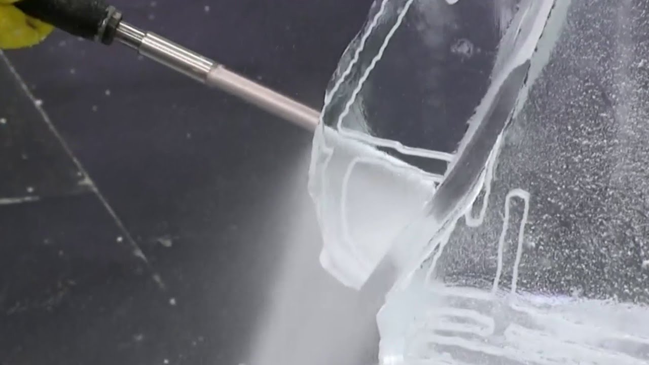 How ice sculptures are created for Winter Blast in Downtown Detroit ...