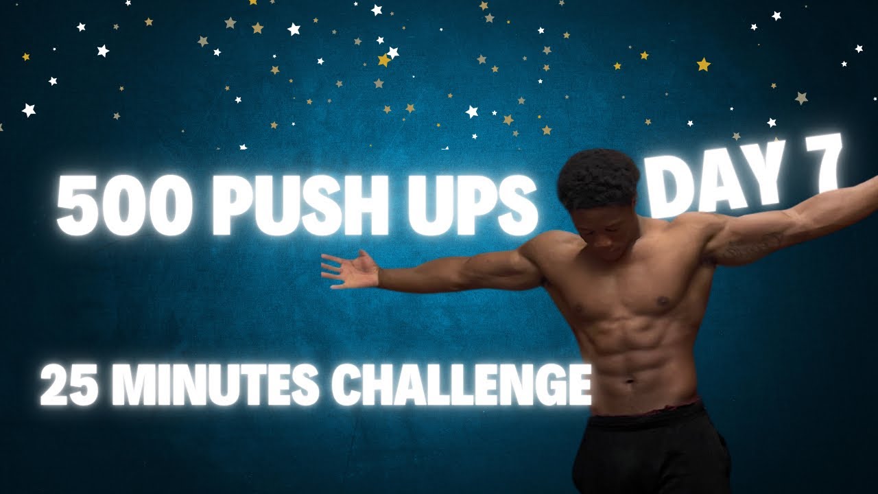 Day 7: 500 Push-Ups Challenge – Can You Beat The Clock or Will You Fall ...