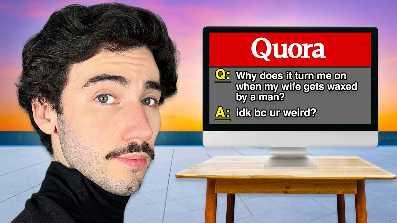 Answering the WEIRDEST questions on Quora - YouTube