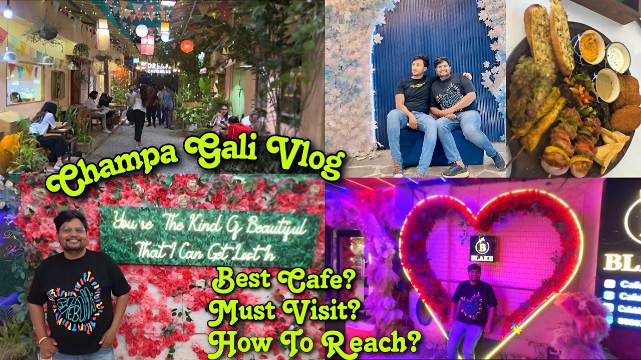 Champa Gali Saket Delhi | Champa Gali Latest Vlog | Review Of Bella Vie ...