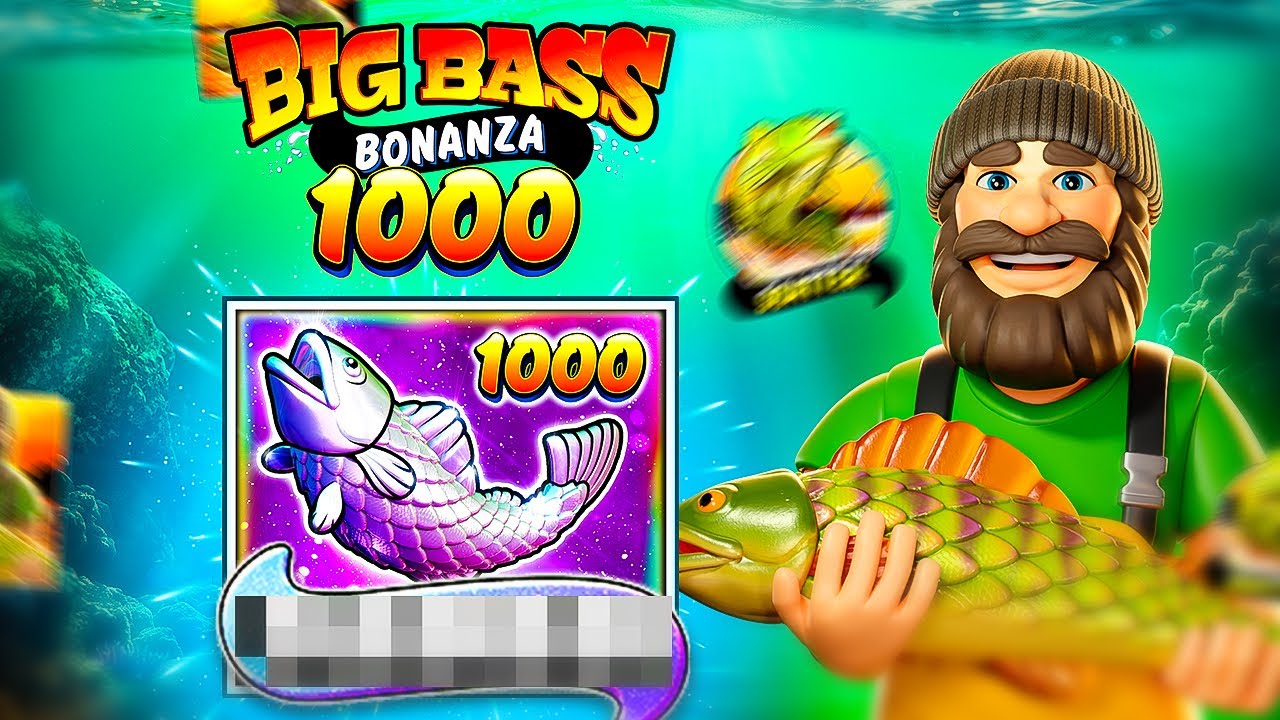 NEW BIG BASS BONANZA 1000… WE HIT THE 1000X FISH!! (Bonus Buys) - YouTube