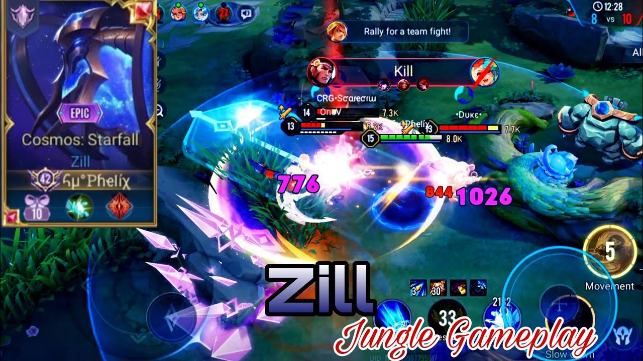 Zill Jungle | Ranked Match | Arena of Valor | Liên Quân Mobile | Aov ...