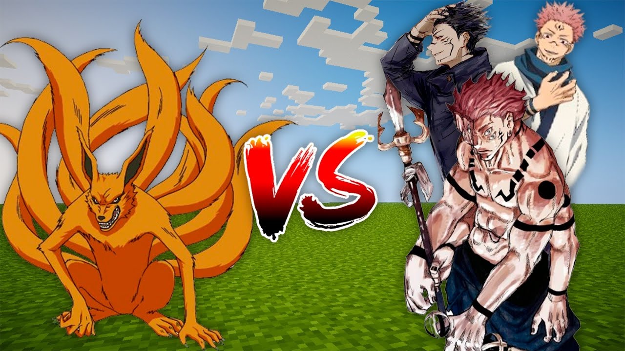 Kurama vs All Forms of Ryomen Sukuna - YouTube