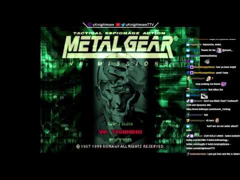 MGS1 VR -- 1st place in all missions w/ UKnightmare (P2) - YouTube